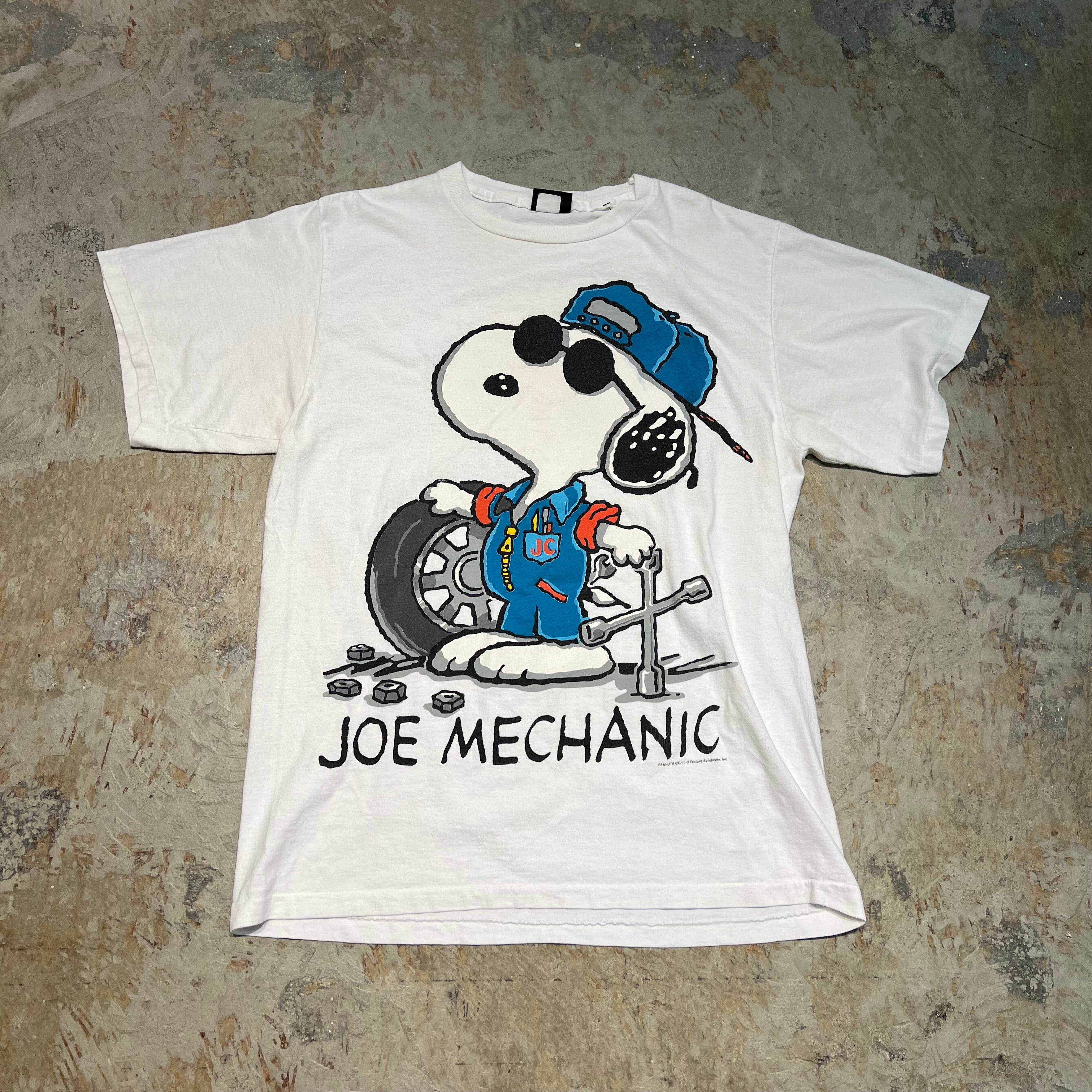 古着 USA製 90's "JOE MAILMAN"/スヌーピー/ヴィンテージ シングルステッチプリントTシャツ/サイズL – 古着屋 MUJIN