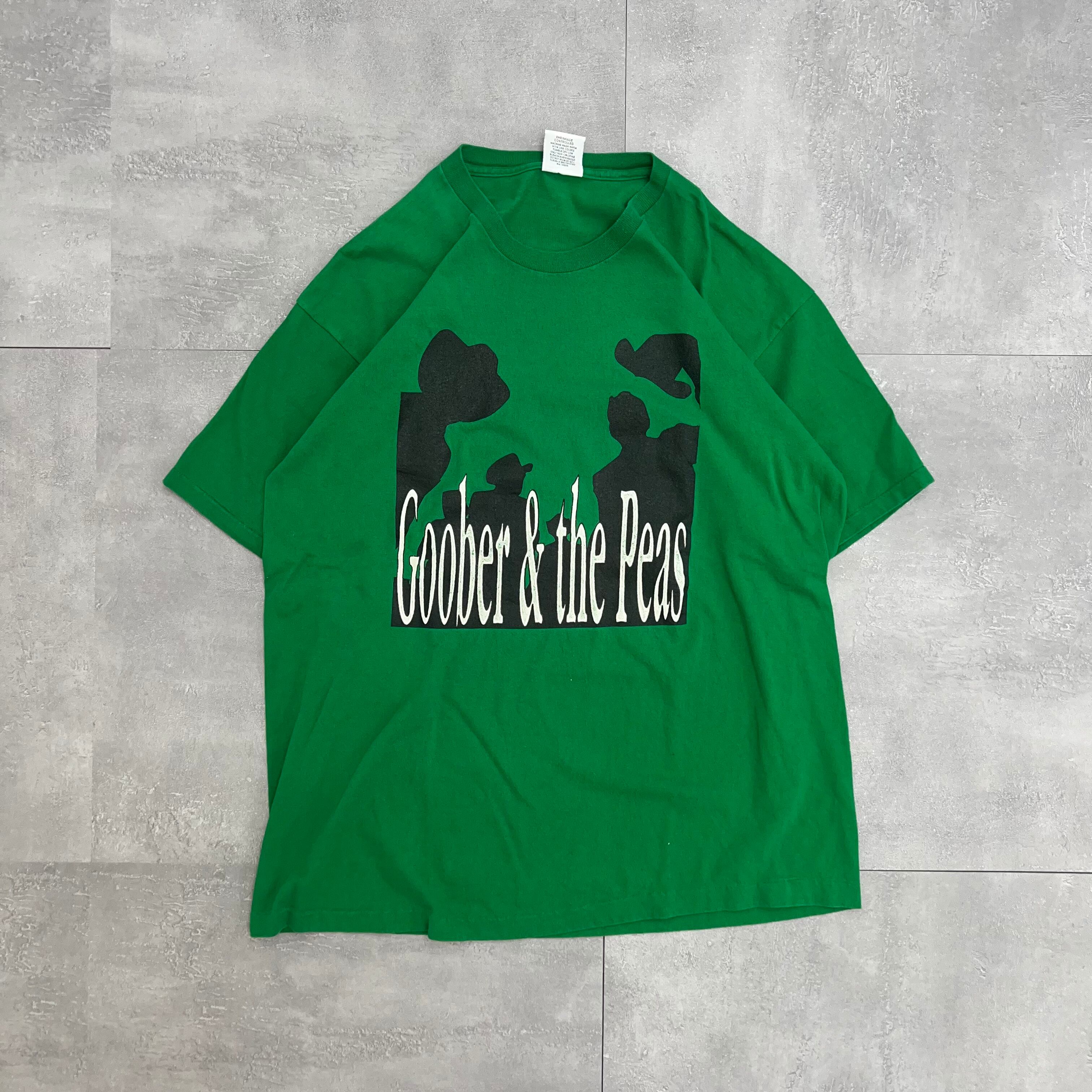 #432 90's Vintage/ヴィンテージ Goober&the Peas シングルステッチ Tee MADE IN USA サイズX ...